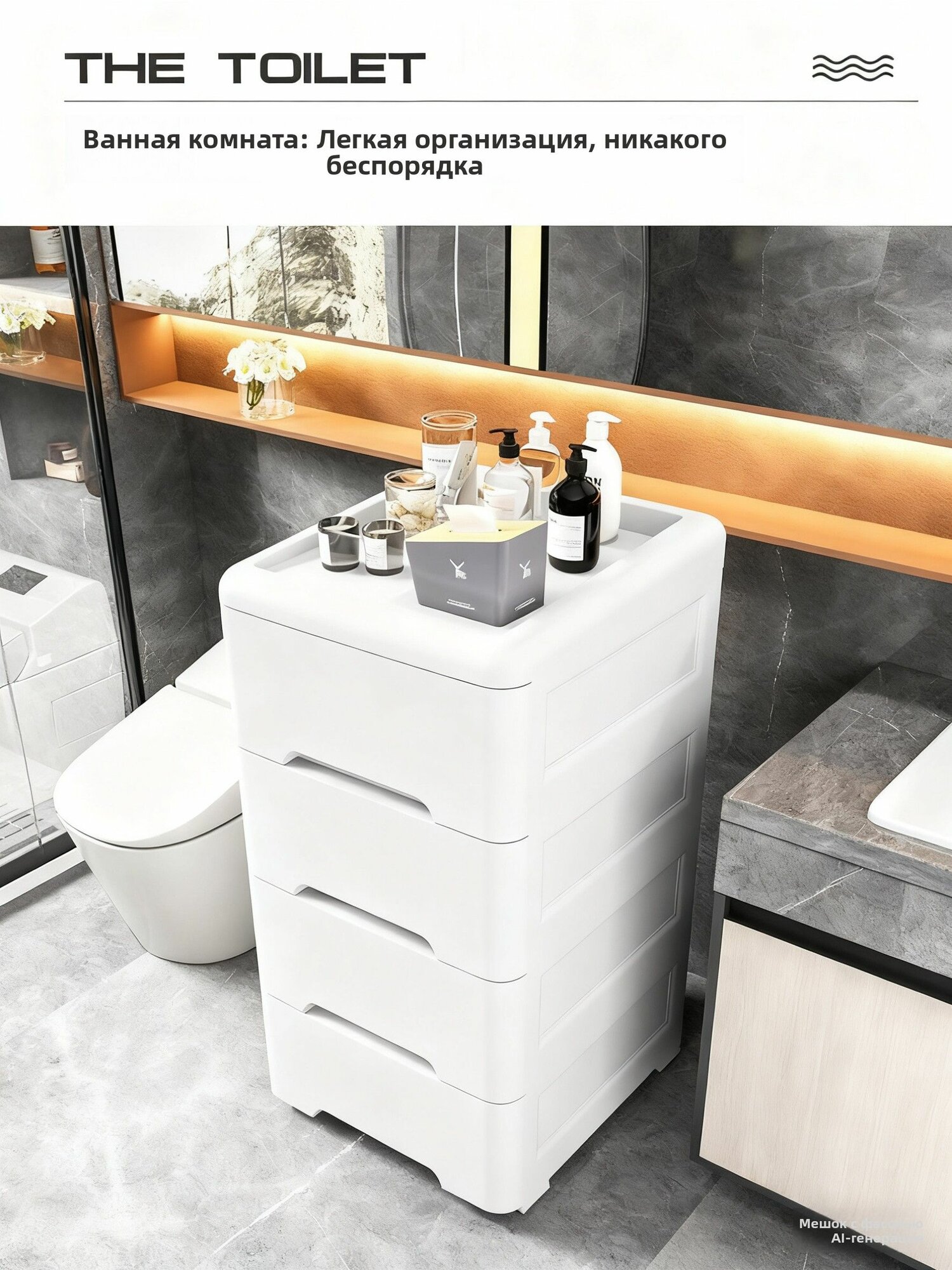 Комод, 3 ящ, 25х30x51 см