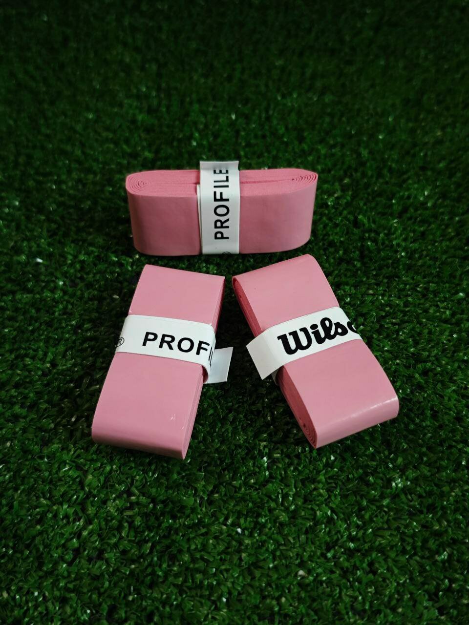 Намотки Wilson для теннисной ракетки розовые (3шт.)