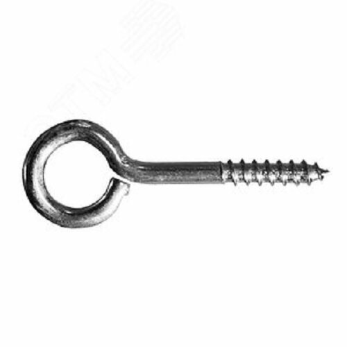 Шуруп с кольцом 6х60 оцинкованный 2 шт. Крепдил-Фасовка