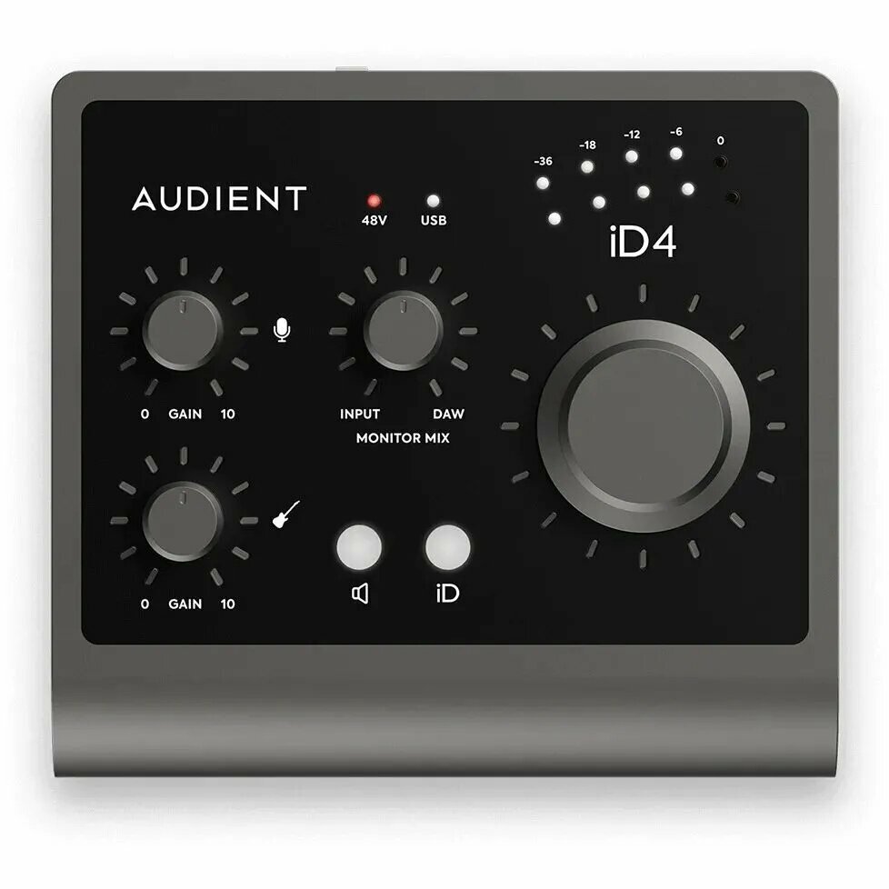AUDIENT ID4 MKII студийный USB-аудиоинтерфейс — фото 1