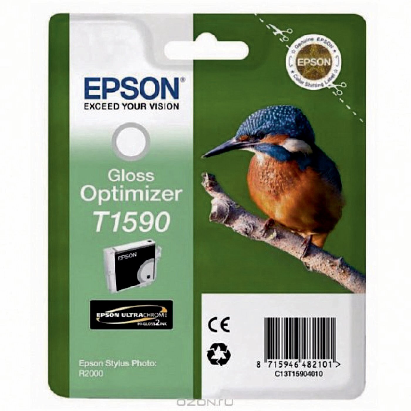 Картридж струйный Epson T1590 / C13T15904010 глянцевый 850 стр. для Epson (C13T15904010)