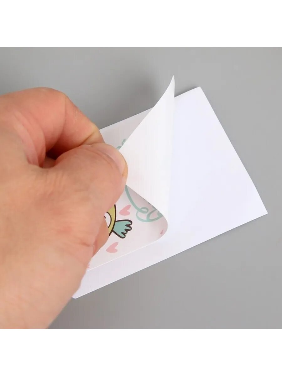 Весёлый набор наклеек "С днём рождения, Радостный филин"