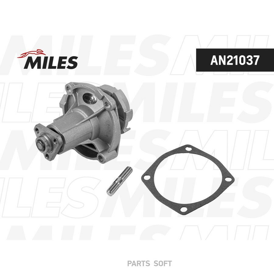 MILES AN21037 Насос водяной ВАЗ 2101-07/2121