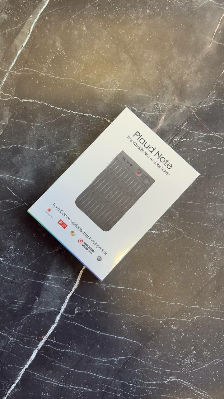 Цифровой диктофон Plaud Note с поддержкой ChatGP Black\черный