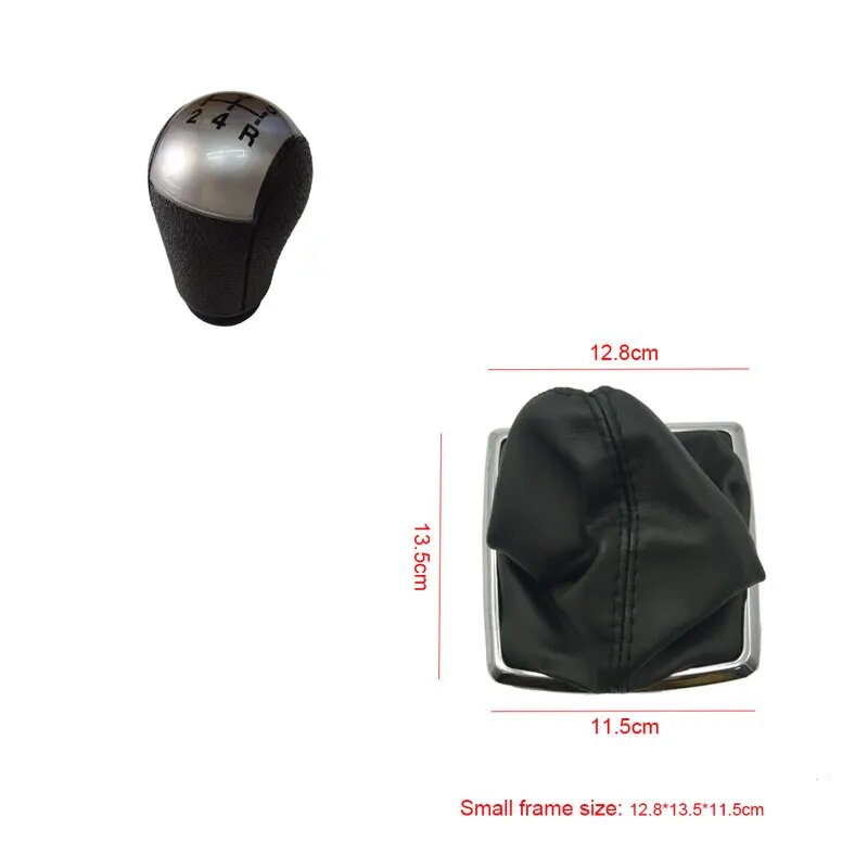 Кожаная ручка переключения передач автомобиля для FORD FOCUS MK2 FL MK3 MK4 MK7 TRANSIT GALAXY FIESTA