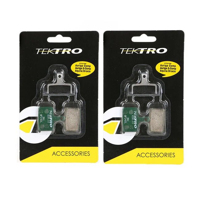 Тормозные колодки TEKTRO E10.11 Зеленый, 2 pairs with box