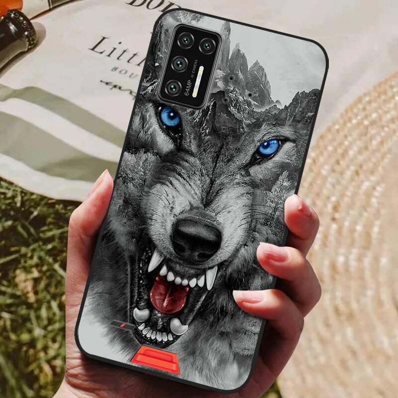 Чехол для UMIDIGI Bison с волком, цвет 28