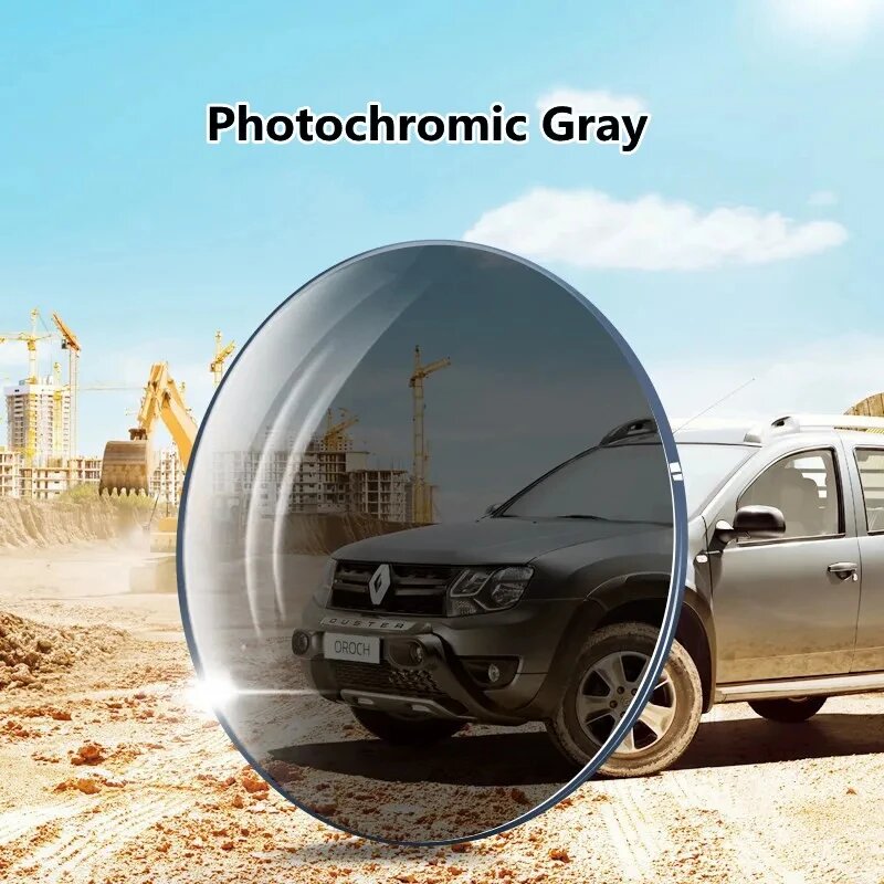 Линзы фотохромные Gray 1.61 ZUIDID