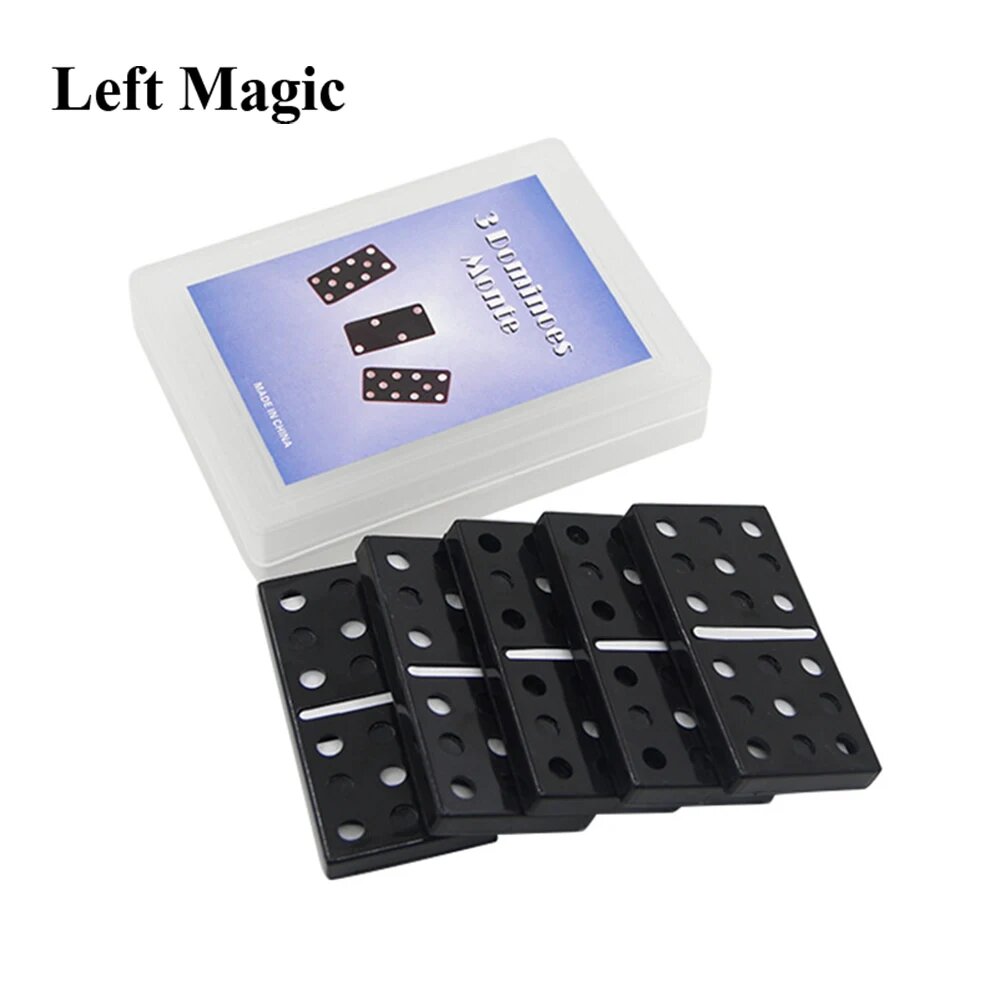 3 Домино Монте-Магия крупным планом, реквизит для фокусов, иллюзии, ТВ-шоу, профессиональный магический продукт, трюки с удивительным эффектом