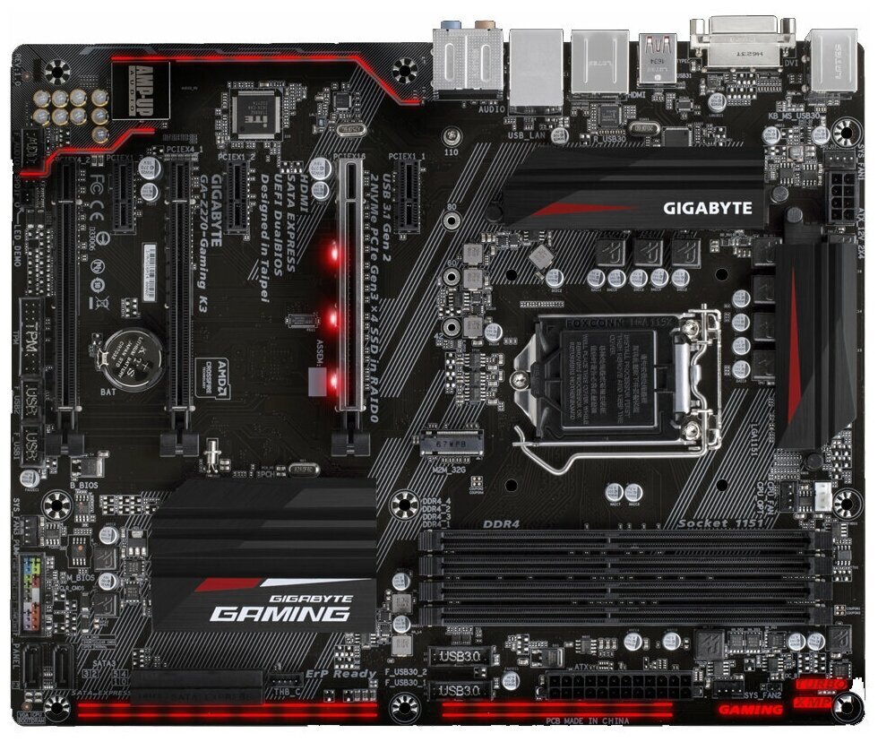 Материнская плата GIGABYTE GA-Z270-Gaming K3 (rev. 1.0)