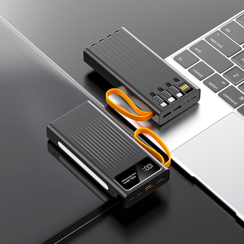 Пауэрбанк имеет сертификат 3C и разрешен для использования в самолетах. Это новая модель 2025 года с супербыстрой зарядкой мощностью 120 Вт, большой емкостью и встроенным кабелем.