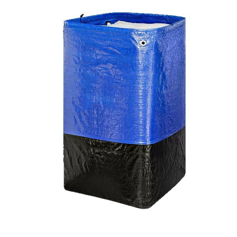 Большая вместительная сумка для хранения багажа с застежкой на шнурке для экспресс-логистики, водонепроницаемая, утолщенная, износостойкая, подходит для перевозки и упаковки.