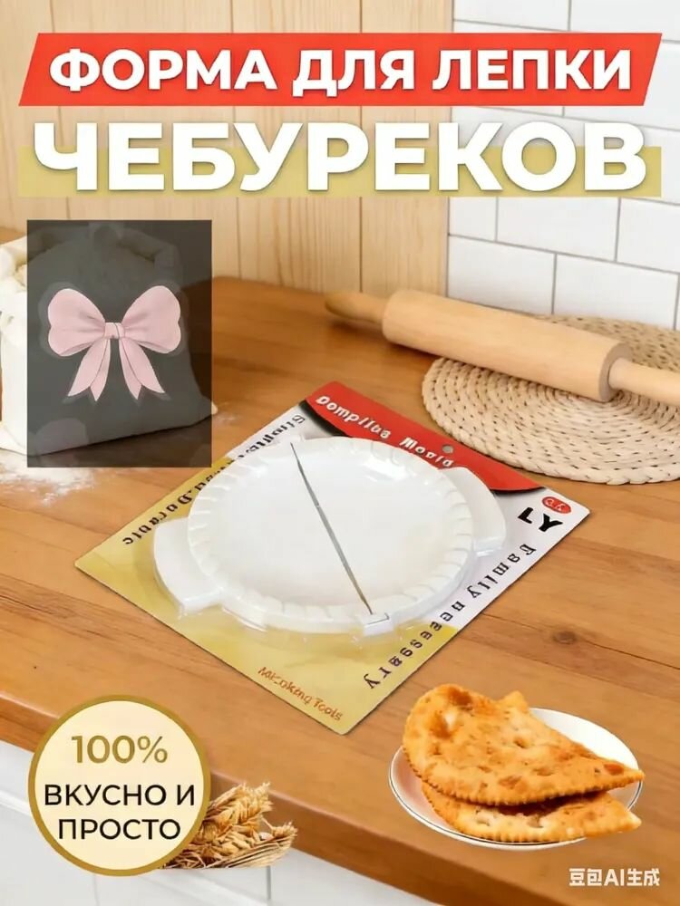 Форма для вырубки теста 1 шт, 18 см