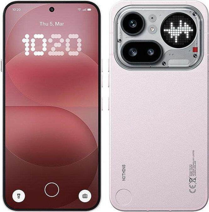 Смартфон Nothing Phone (4A) Pro 12/256Gb Pink (Global)