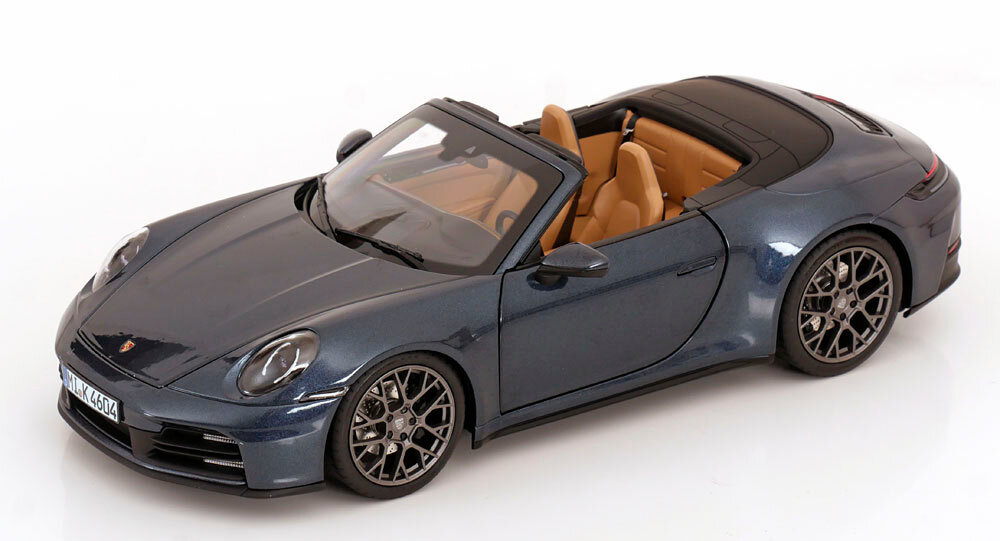 Porsche 911 (992) carrera s convertible 2024 darkblue-metallic / порше 911 992 каррера s кабриолет темно-синий металлик