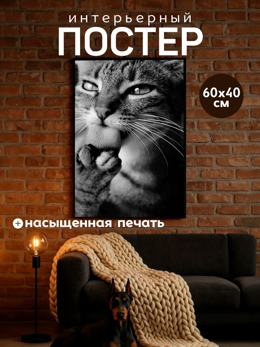 Постер для интерьера 40х60