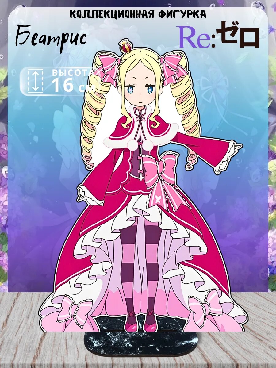 Фигурка аниме Жизнь с нуля резеро Беатрис rezero