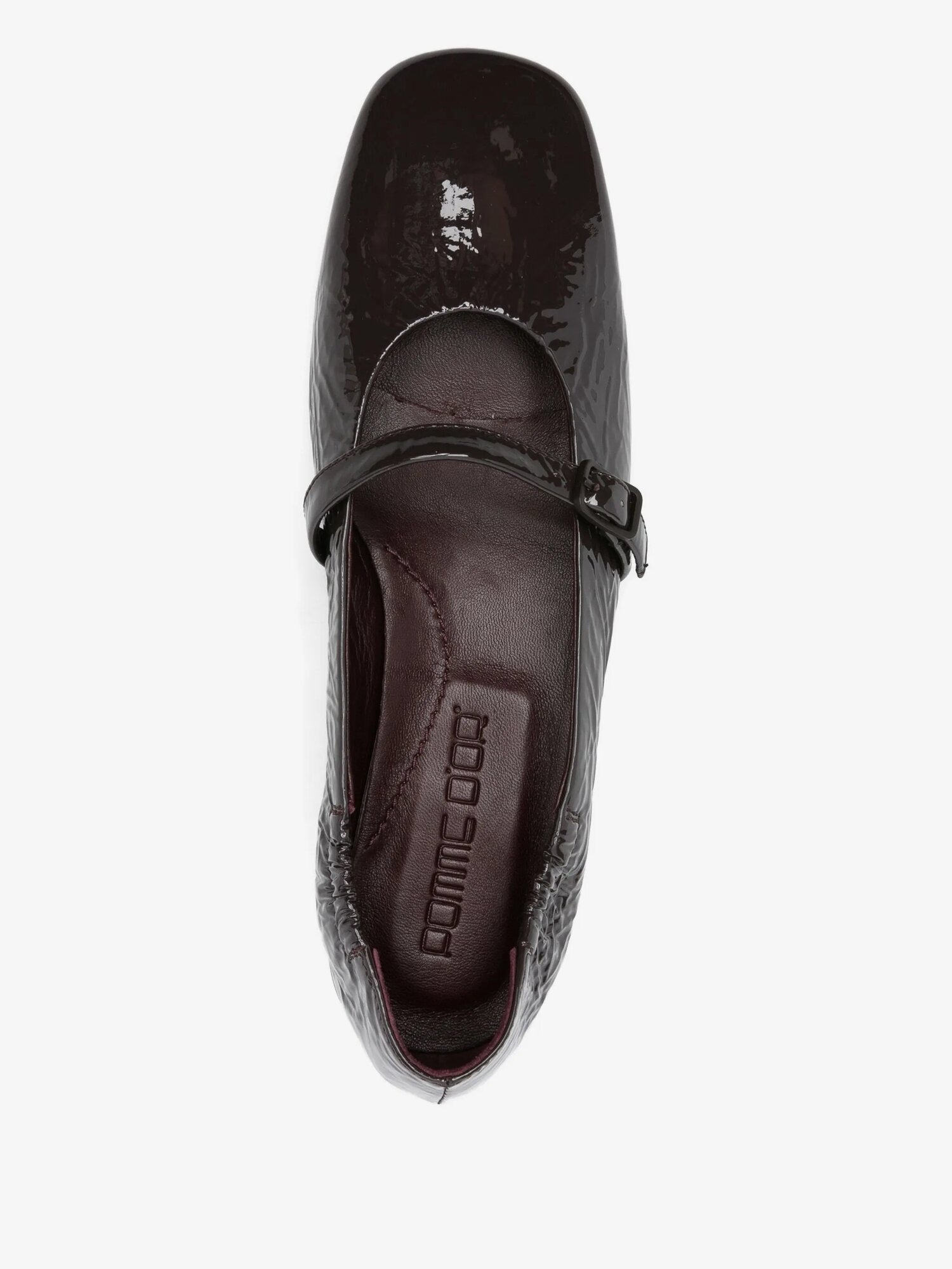 Балетки POMME D´OR Leather ballet flats, размер 39, brown — фото 1