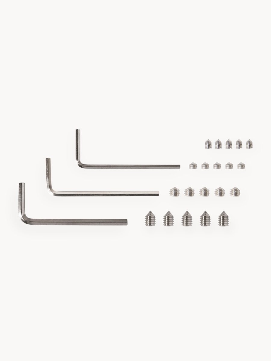 Набор винтов Ajax (Аякс) для ручек дверных (М6х8, М6х5, М5х4, M4x6, шестигранники)