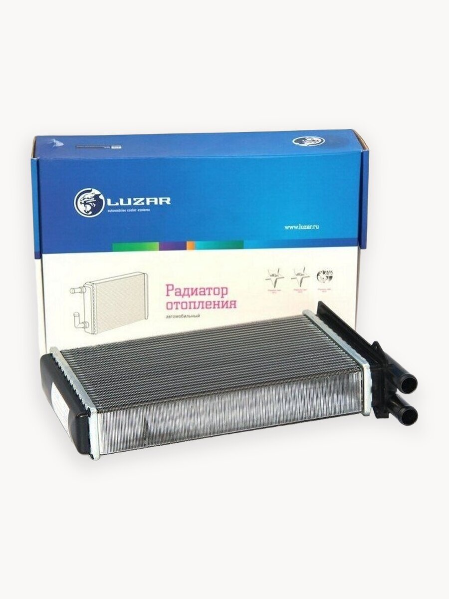 Luzar радиатор отоп. для а/м лада 2108, 2113 (алюм.) (lrh 0108) lrh0108