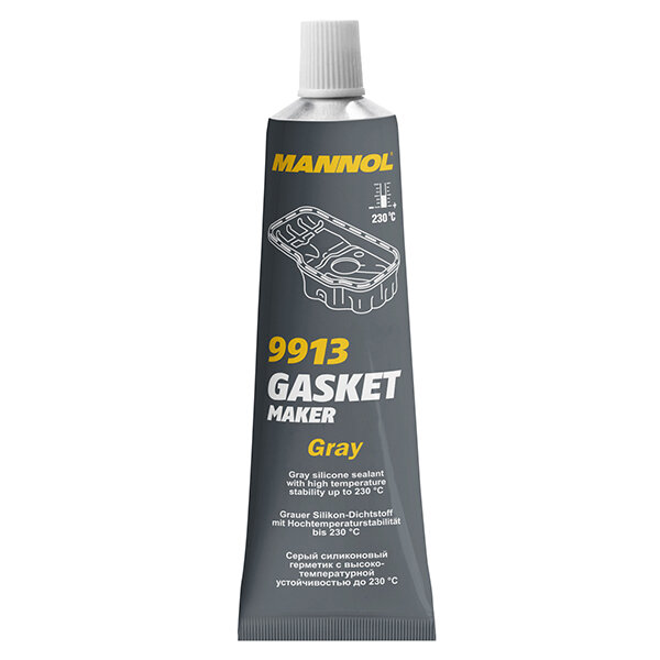 Силиконовый герметик Mannol "Gasket Maker Gray" (Серый), 85 г