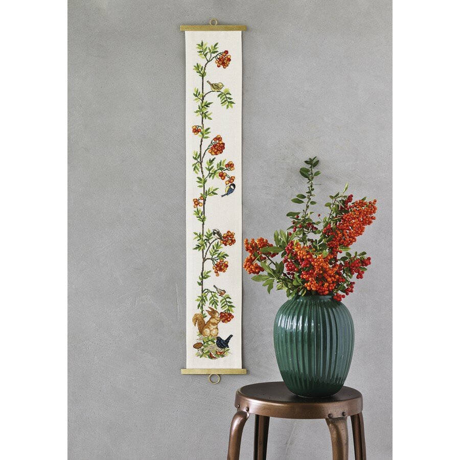 Набор для вышивания дорожки Осень 16 х 97 см PERMIN 35-1405