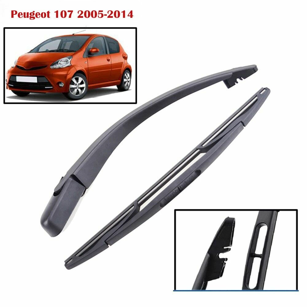 Комплект рычага и щетки заднего стеклоочистителя Peugeot 107 2005-2014