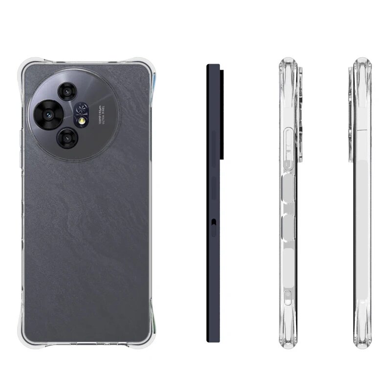 Чехол TCL 50 Pro NxtPaper, прозрачный, силикон
