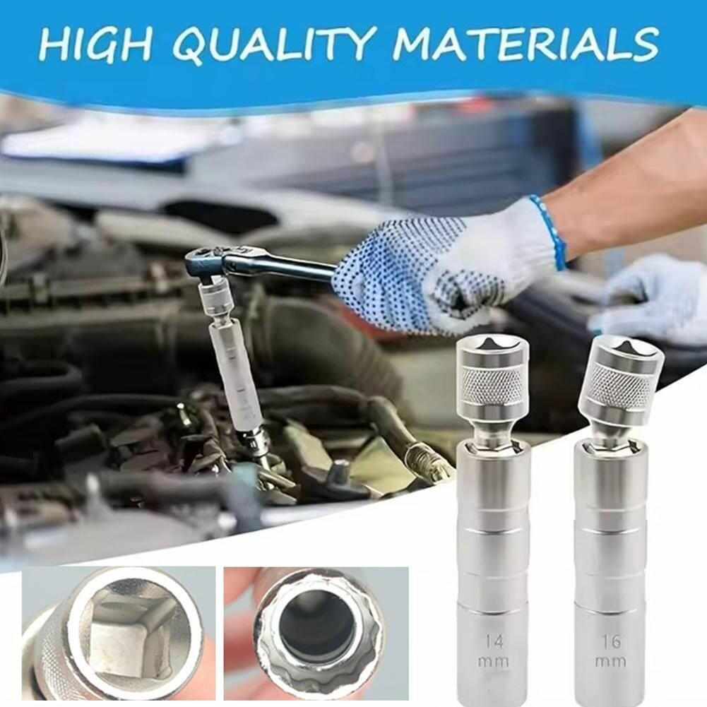 Автомобильный ключ для ремонта свечей зажигания/магнитный ключ