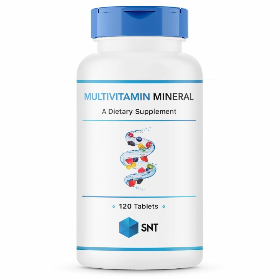 SNT Мультивитамины и минералы, Multivitamin mineral 120 таблеток
