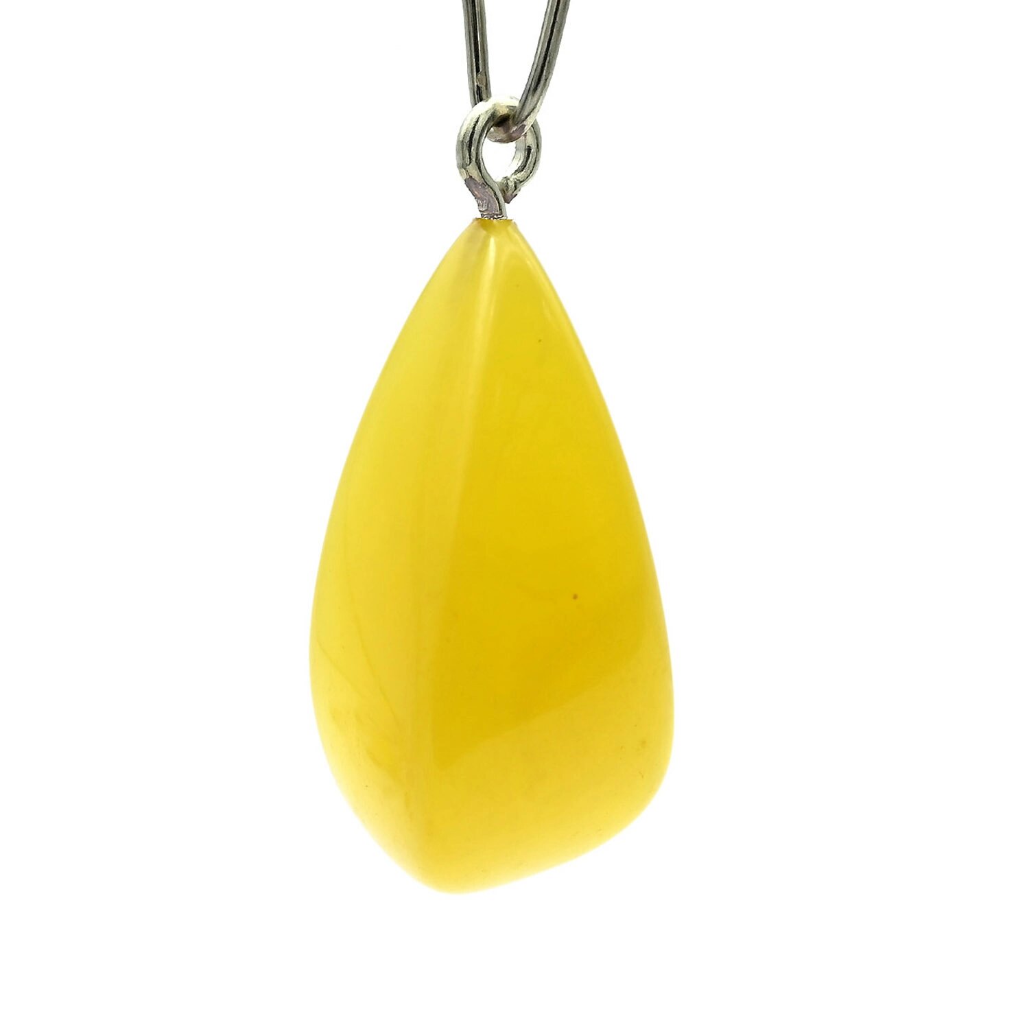 Подвеска, янтарь синтетический