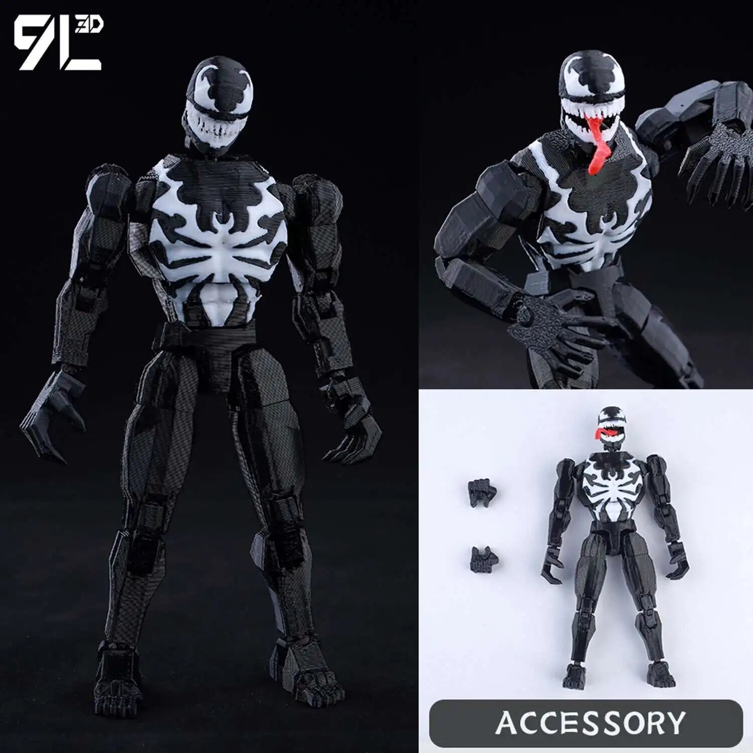 Фигурки Bandai Venom Spider-Man Venom Symbiote