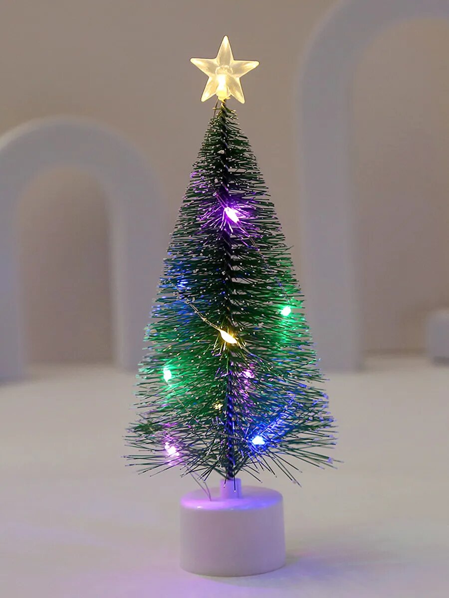 Елка настольная с подсветкой