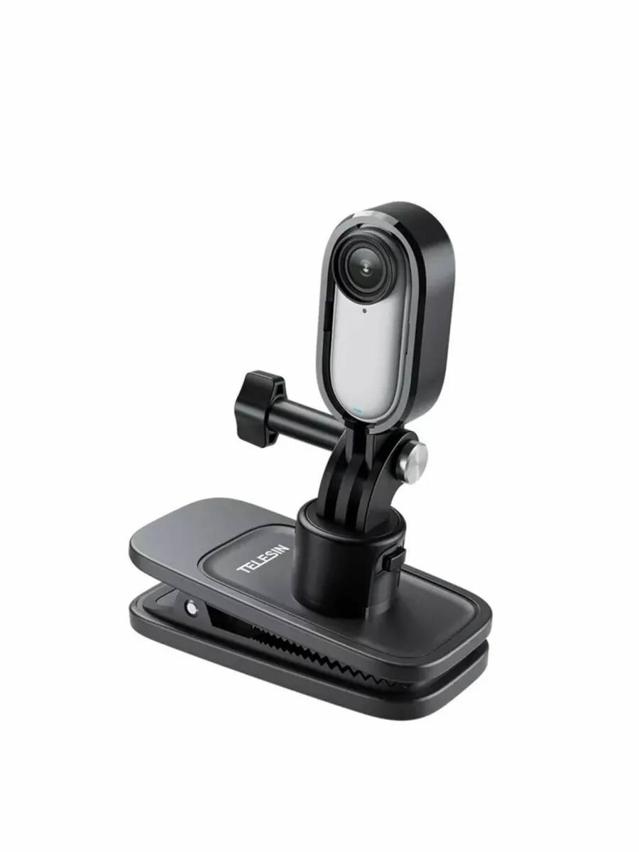 Клипса крепеж для экшн камер с магнитным адаптером быстросъемным Telesin