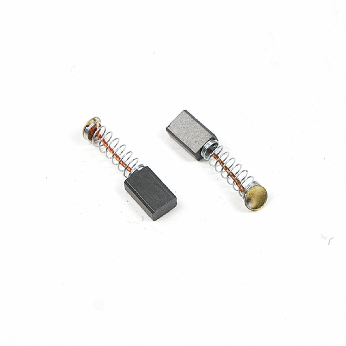 Щётки угольные 4x6,5x9 пружина, пятак D5,5 (пара)