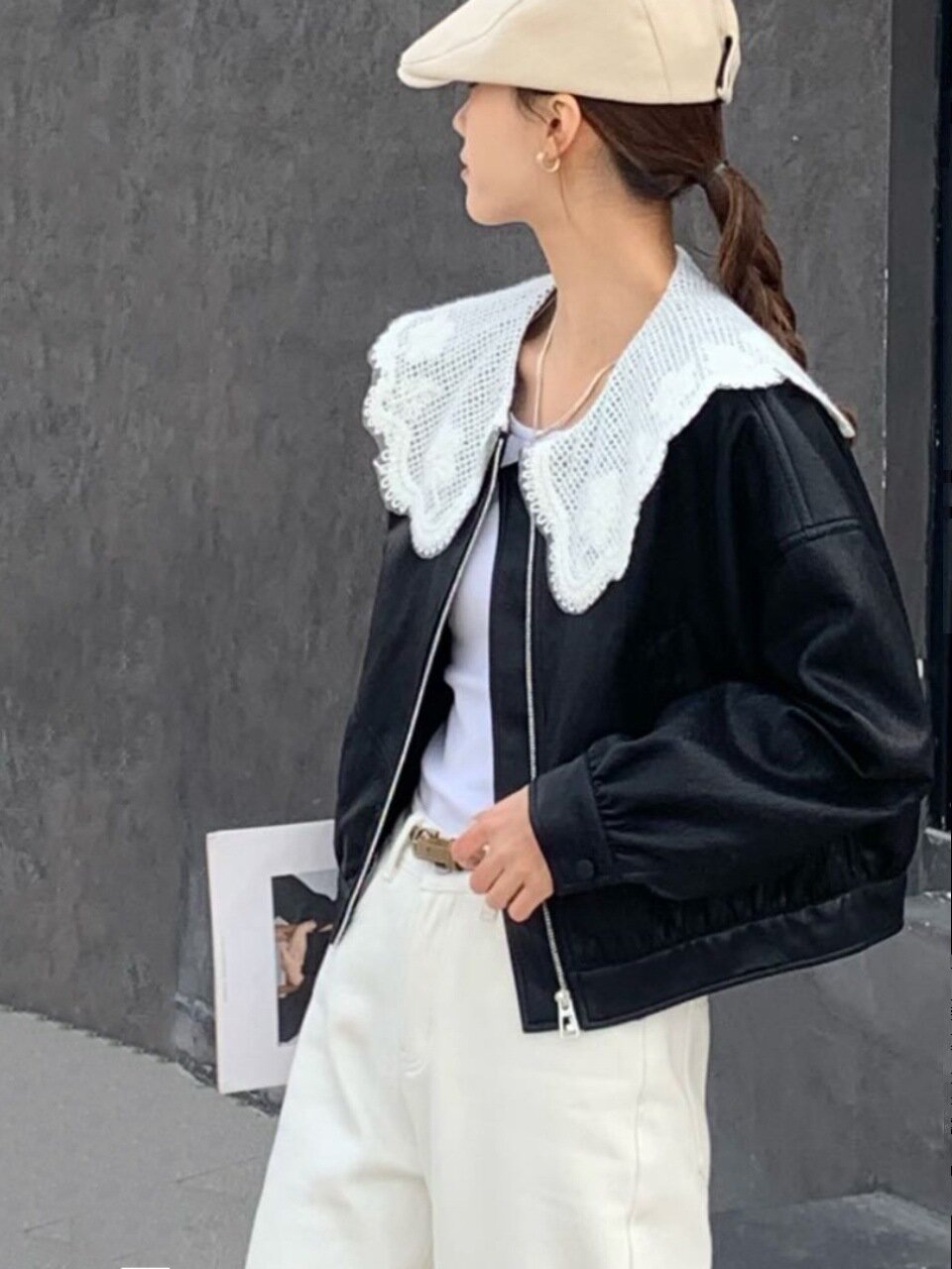 Куртка кожаная