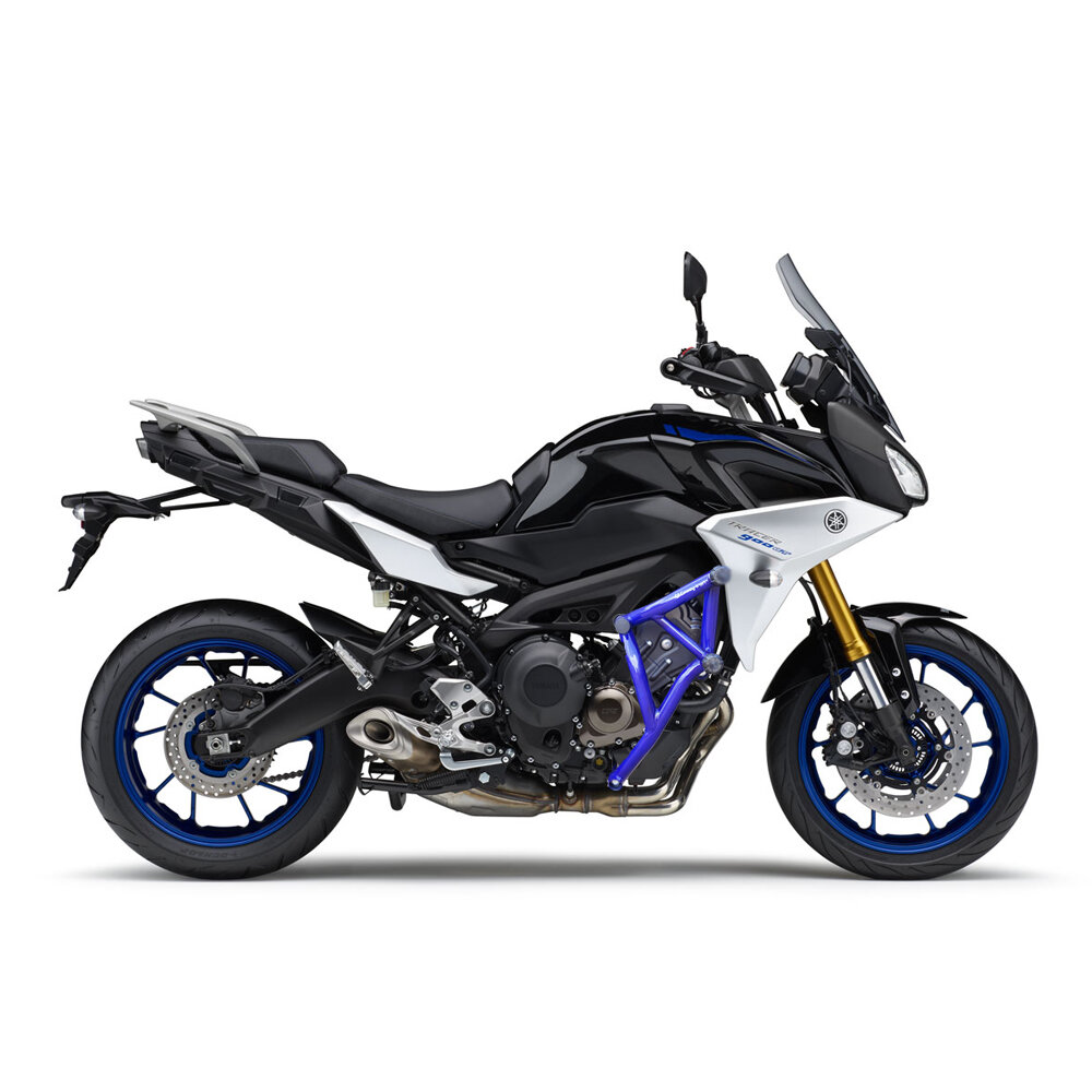 Клетка на мотоцикл YAMAHA TRACER 900 15-20 CRAZY IRON серии DAMPER черный матовый цвет