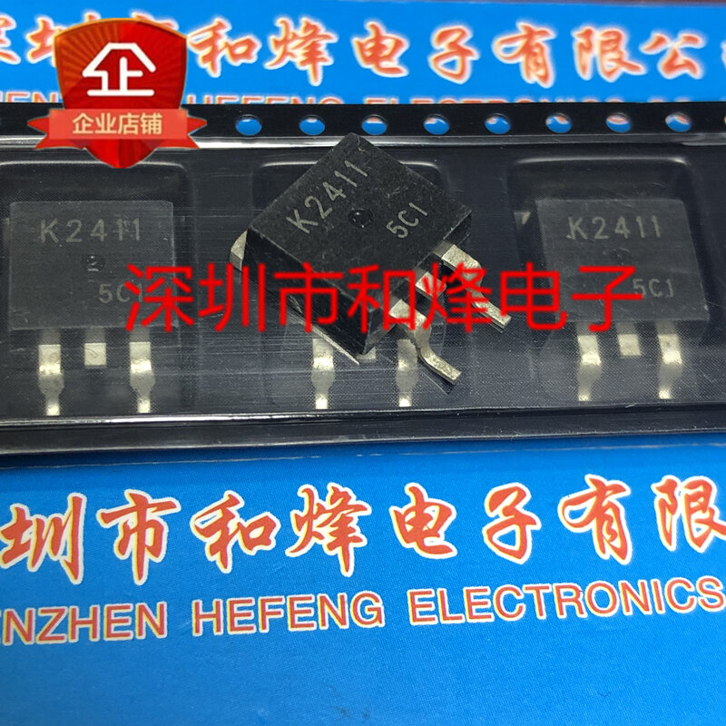 10шт./лот K2411 2SK2411 TO-263 60V 30A