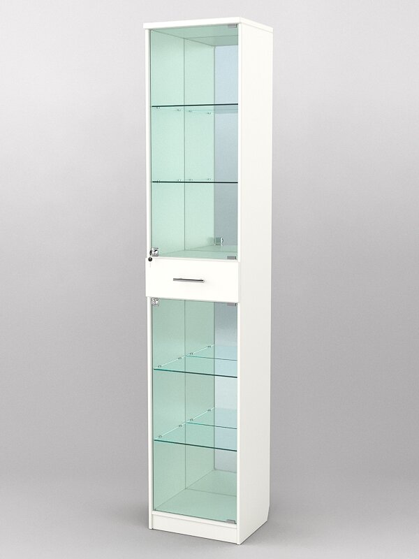 Пенал в гостиную №1, Белый. Производитель товара - компания Westcom.