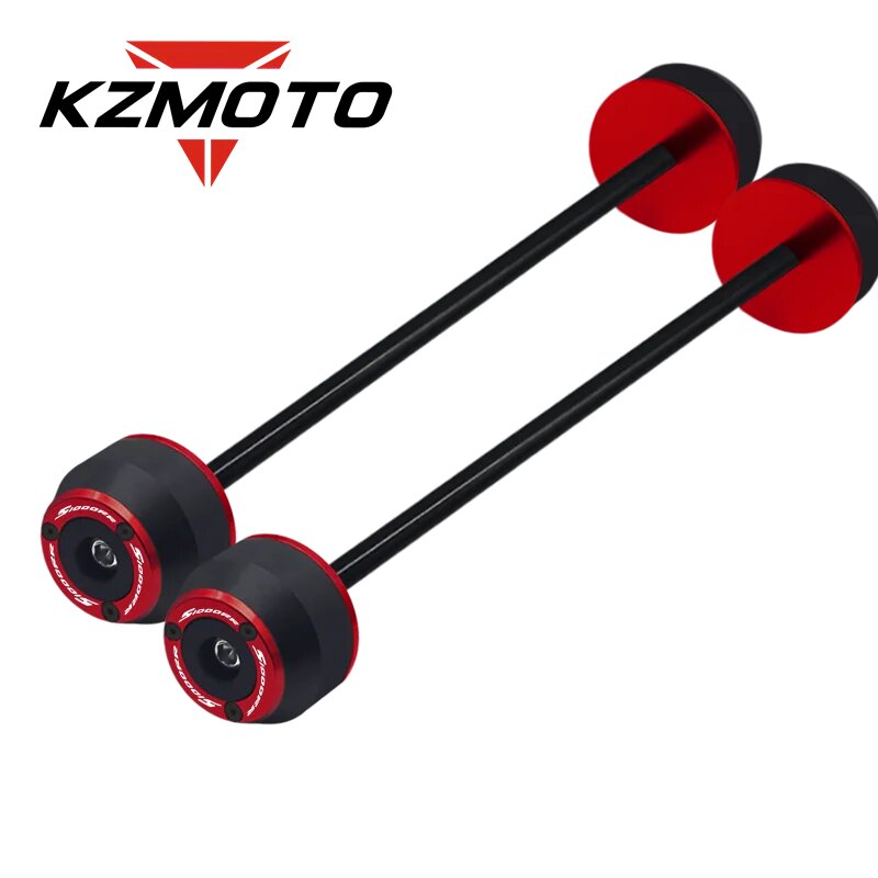 Лидер продаж s1000rr мотоцикла, передняя и задняя ось, вилка, слайдеры для Черный, One Pair Red