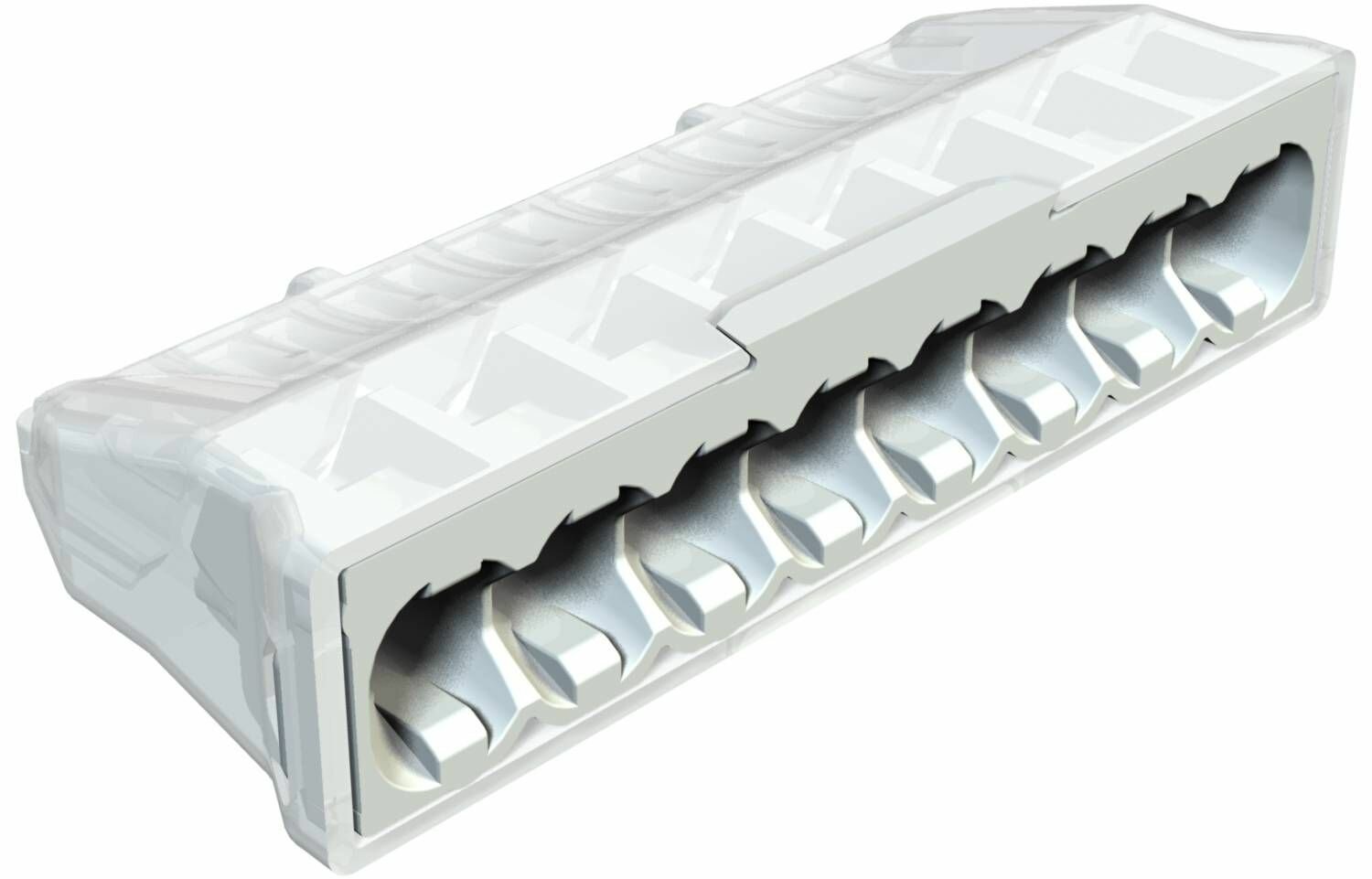 OBO Bettermann Клемма пружинная 8x2,5 мм2 (упаковка 2 шт, серая), (2273-208), 2054544