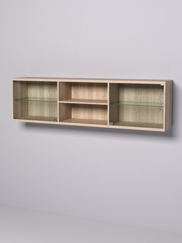 Стенка в гостиную №3, Дуб Сонома. Производитель товара - компания Westcom.