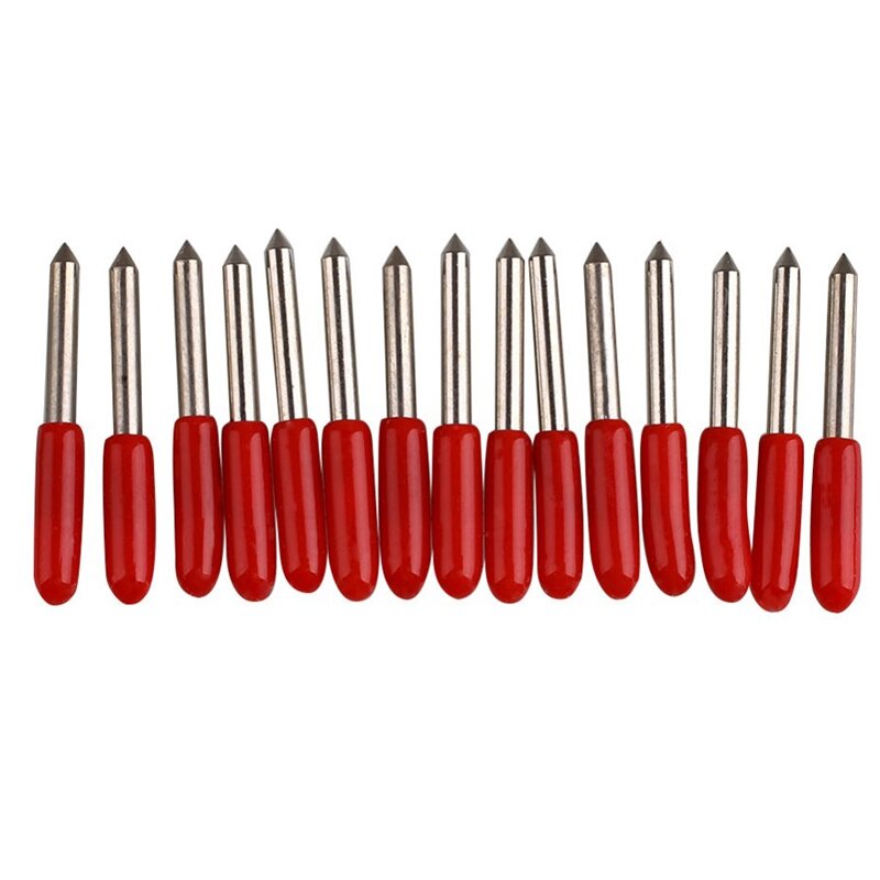 QUANBU 100 шт./лот 45 градусов для режущего плоттера Roland лезвие из карбида вольфрама высокопрочное лезвие ножа для резки винила станок