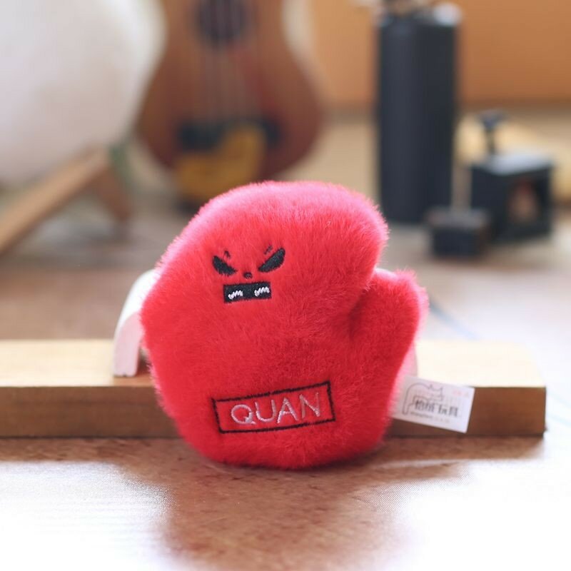 Sports fan plush keychain pp cotton stuffed animal backpack charm gift for kids