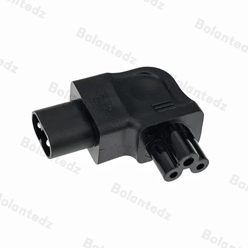 Конвертер IEC320 C8 на C5, поворот вправо
