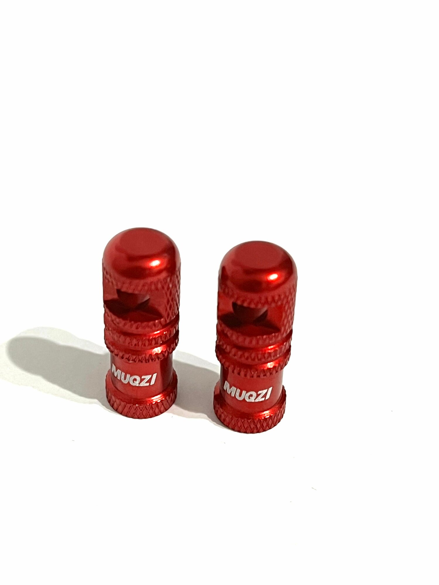 Колпачок на ниппель PRESTA, 2 шт, цвет красный