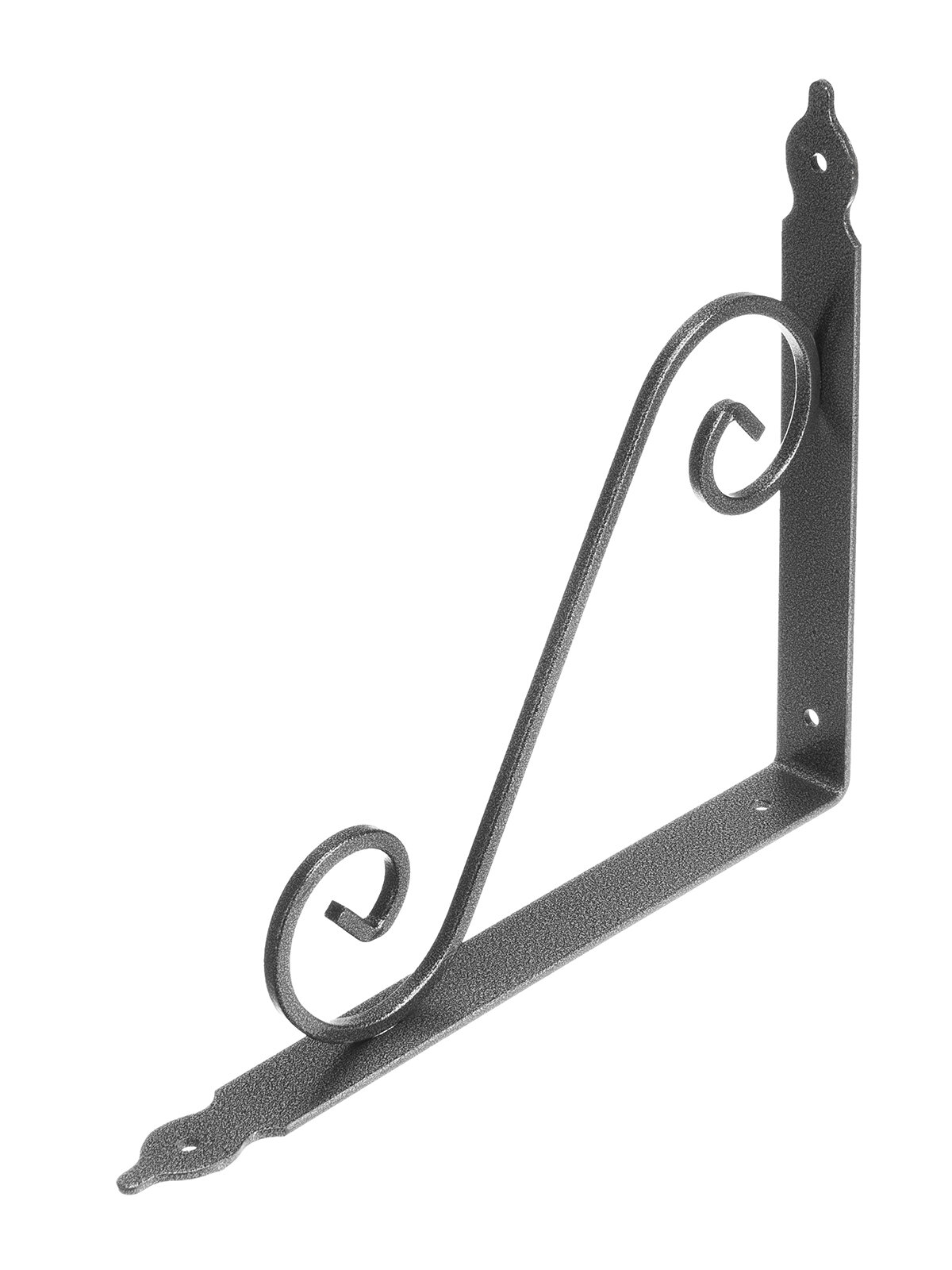 Кронштейн декоративный Сибртех 240 х 290 х 30 х 3 5 мм, темно-серый 94063