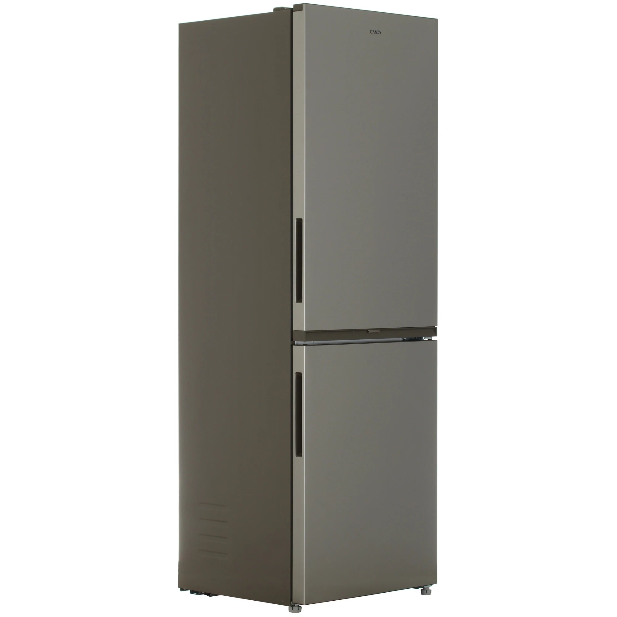 Холодильник с морозильником Candy CFN6185S серебристый