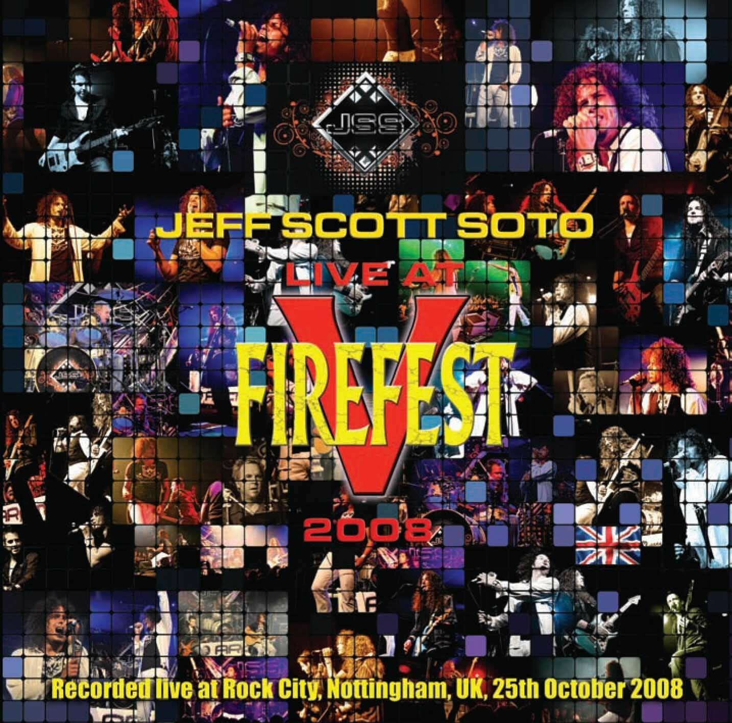 Диск Jeff Scott Soto - Live At Firefest 2008 (2 CD)