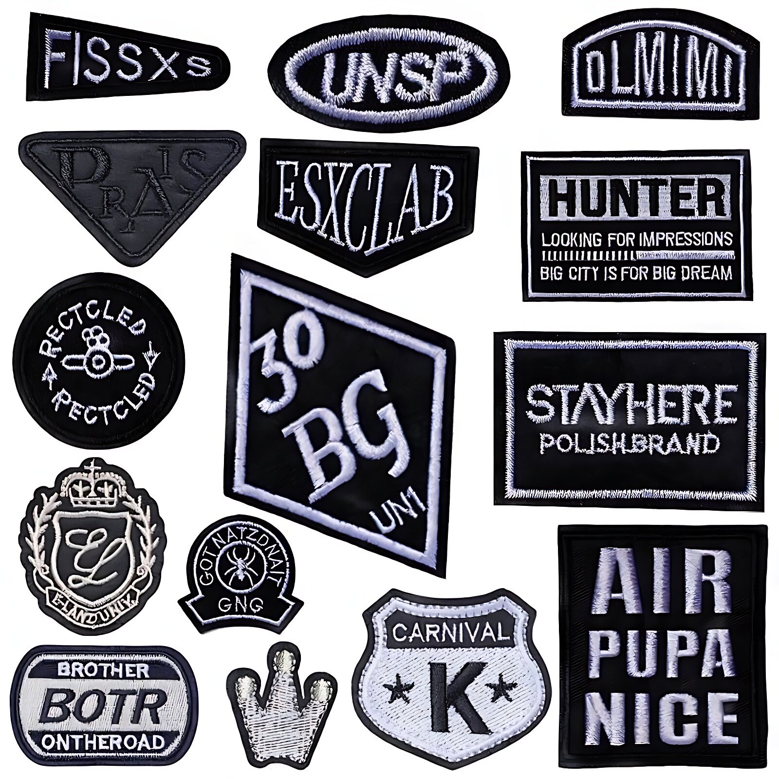 Наклейки-заплатки для одежды: скройте дефекты стильно! Прочный материал, легко в использовании.